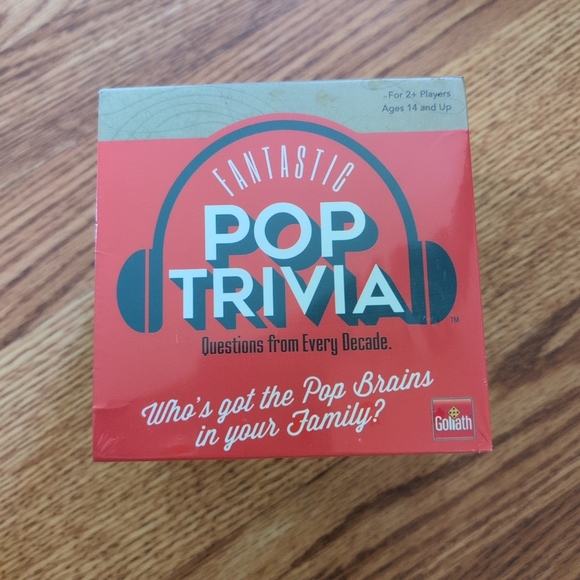 Other | Fantastic Pop Trivia Game Red | Poshmark